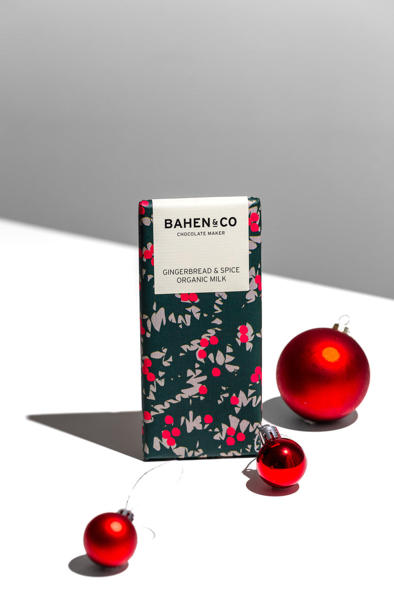 GINGERBREAD & SPICE ORGANIC MILK CHOCOLATE – A Quirk of Fate